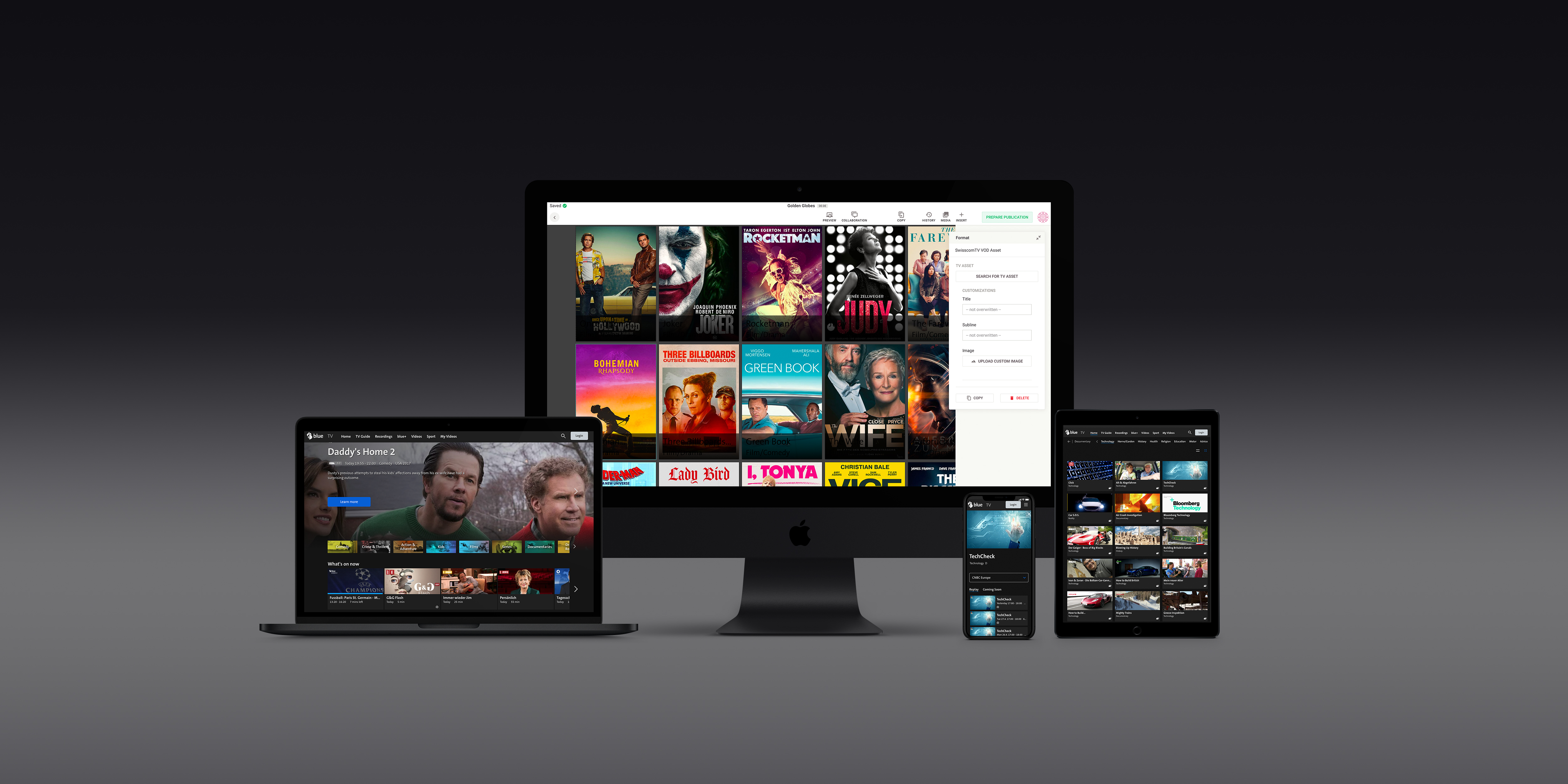 Centralsoft | Swisscom blue TV